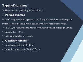 Gas chromatography by Mr. Vinayak Bodhankar | PDF