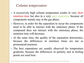 Chromatography-Gas chromatography-Principle | PDF