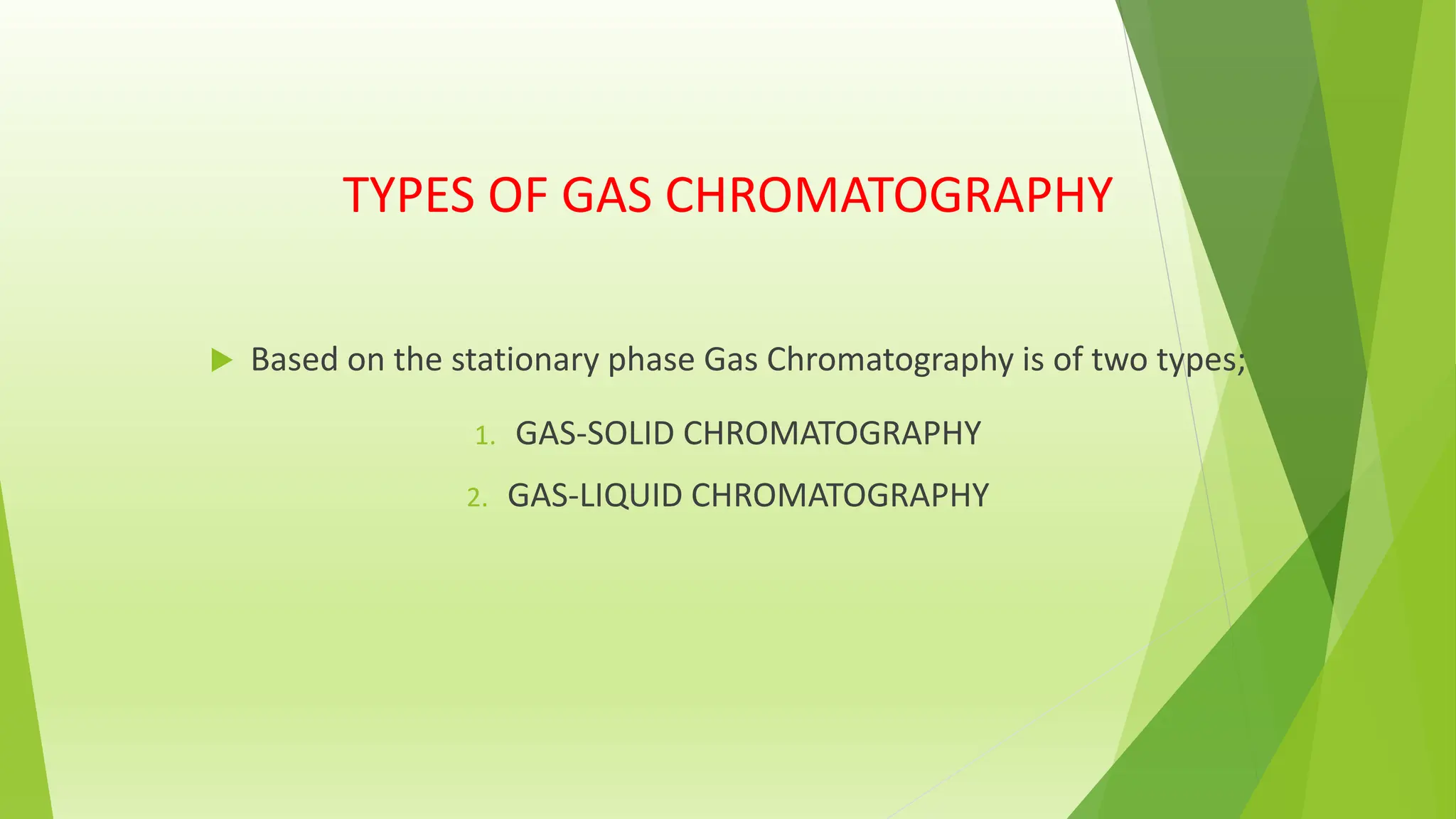 GAS CHROMATOGRAPHY in pharmaceutical product development | PPTX