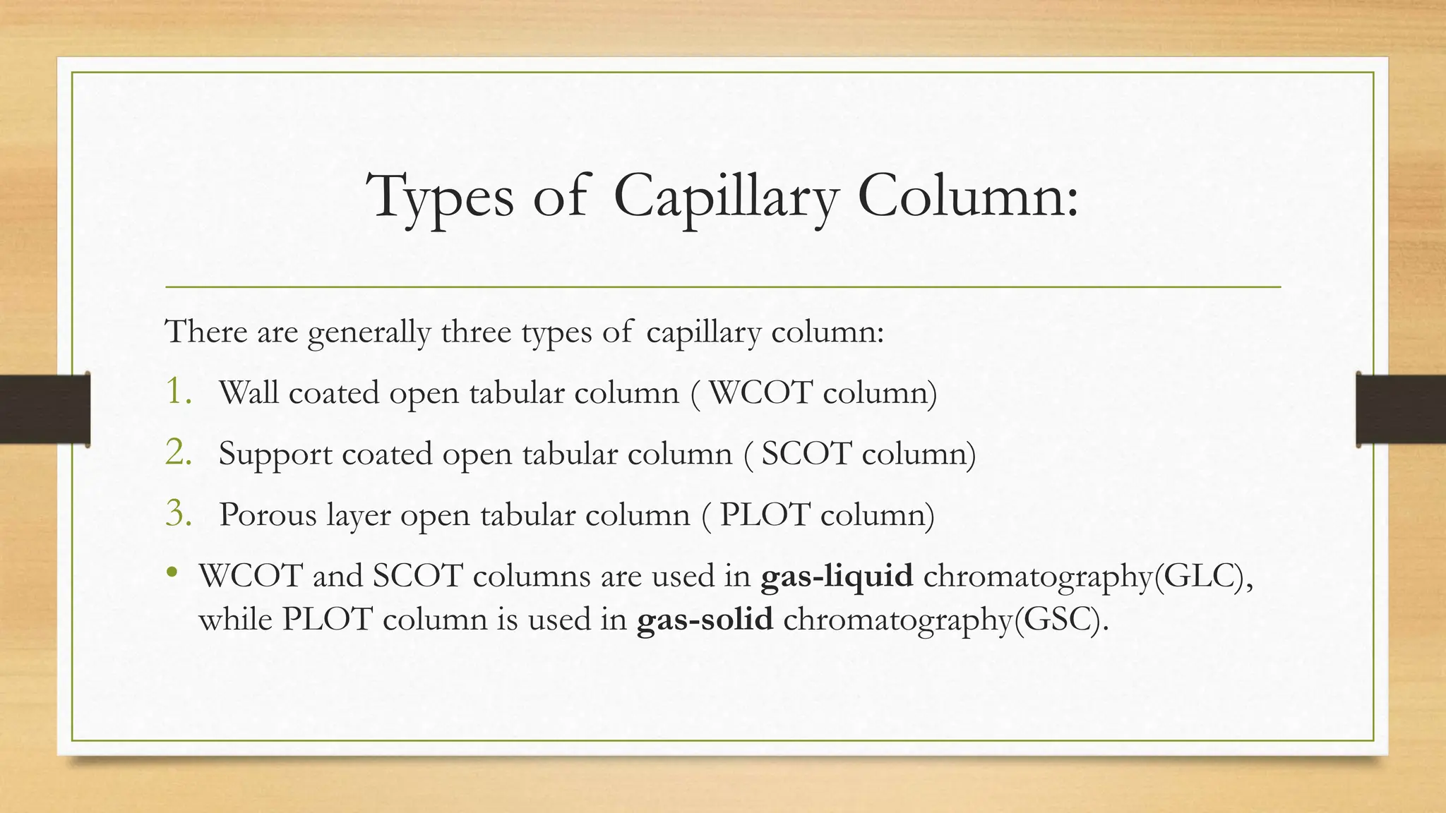 Gas Chromatography all information about Gass chromatography | PPTX