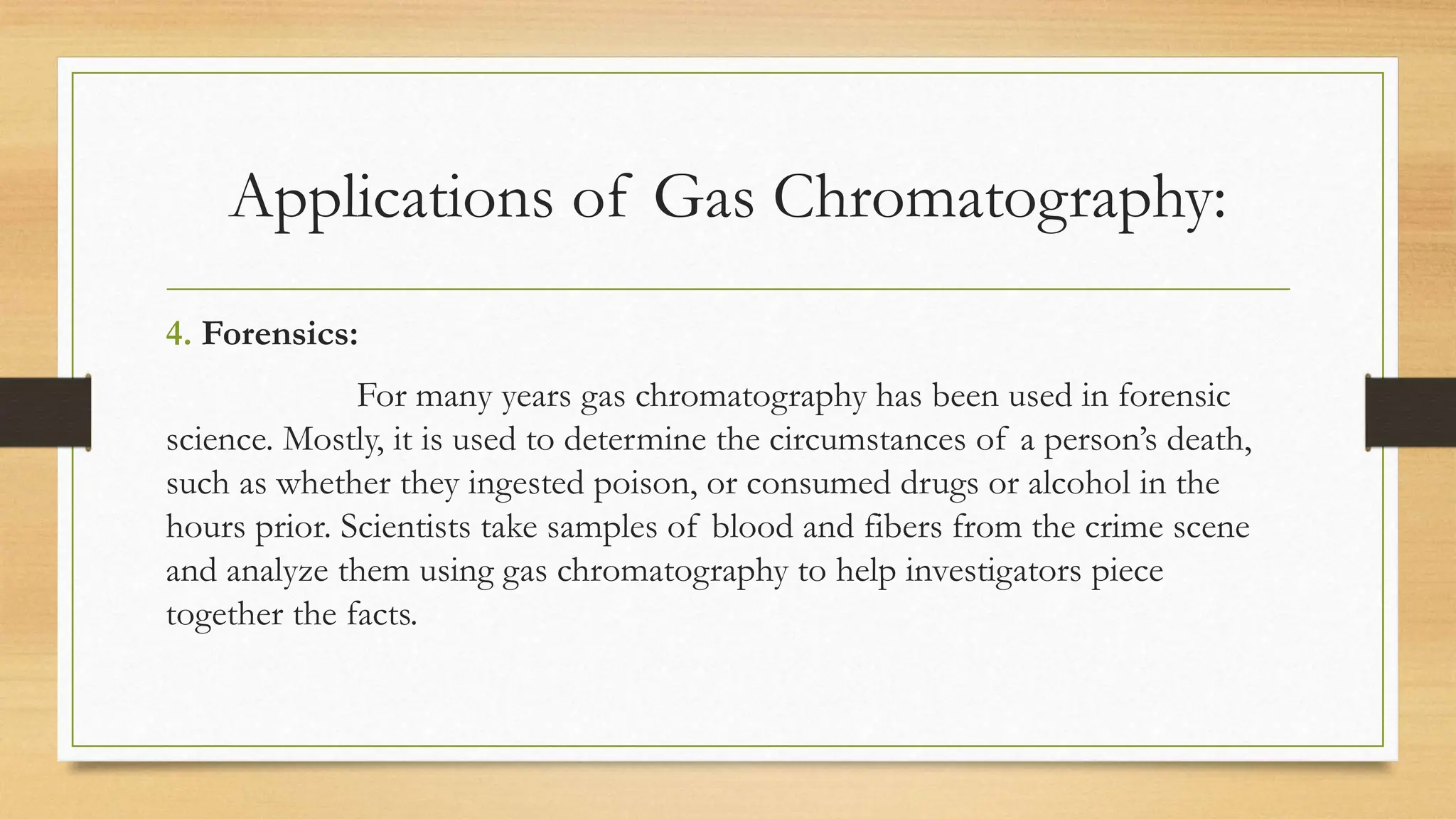 Gas Chromatography all information about Gass chromatography | PPTX