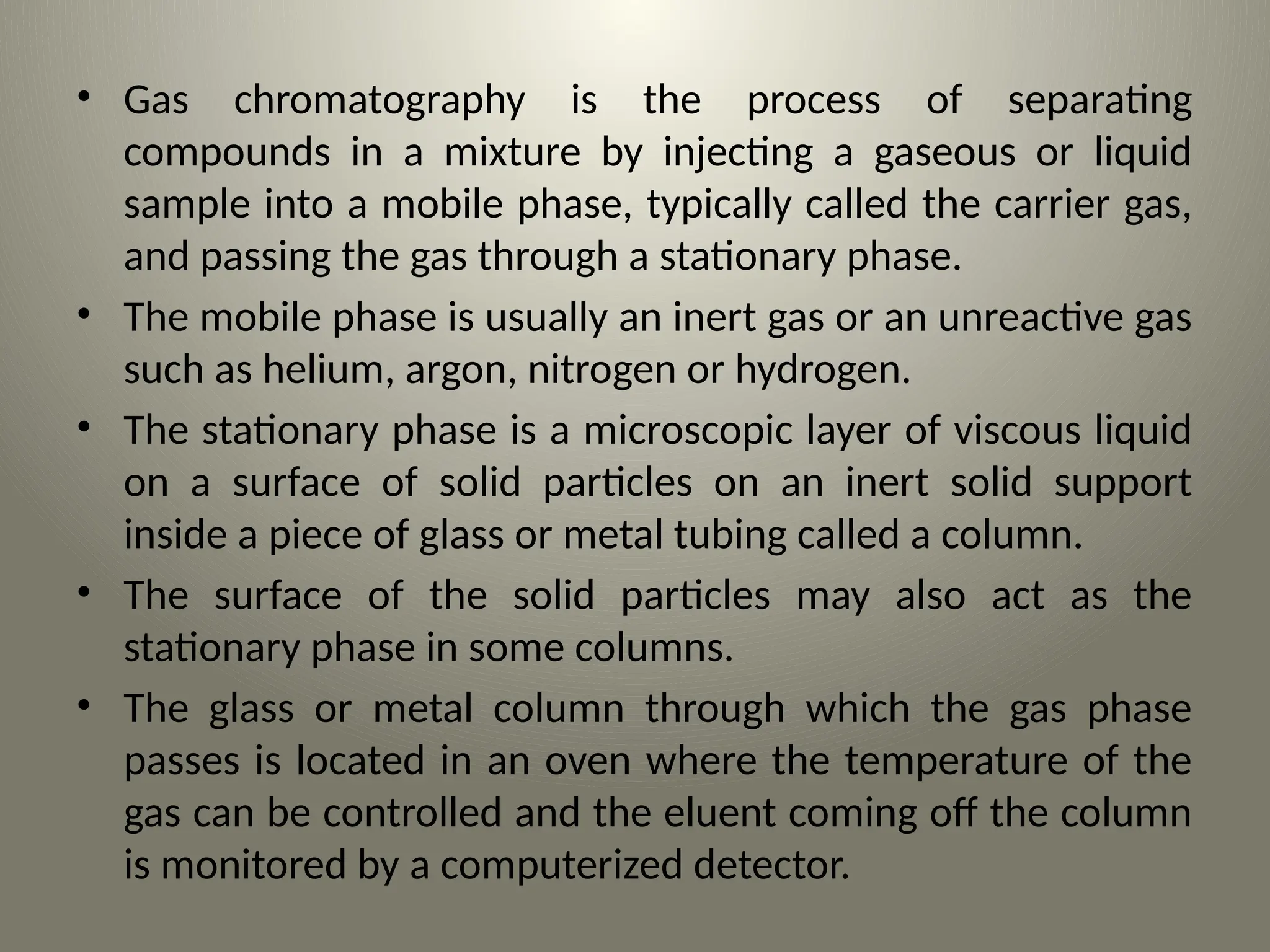 GAS CHROMATOGRAPHY FORENSIC INSTRUMENTATION pptx | PPTX