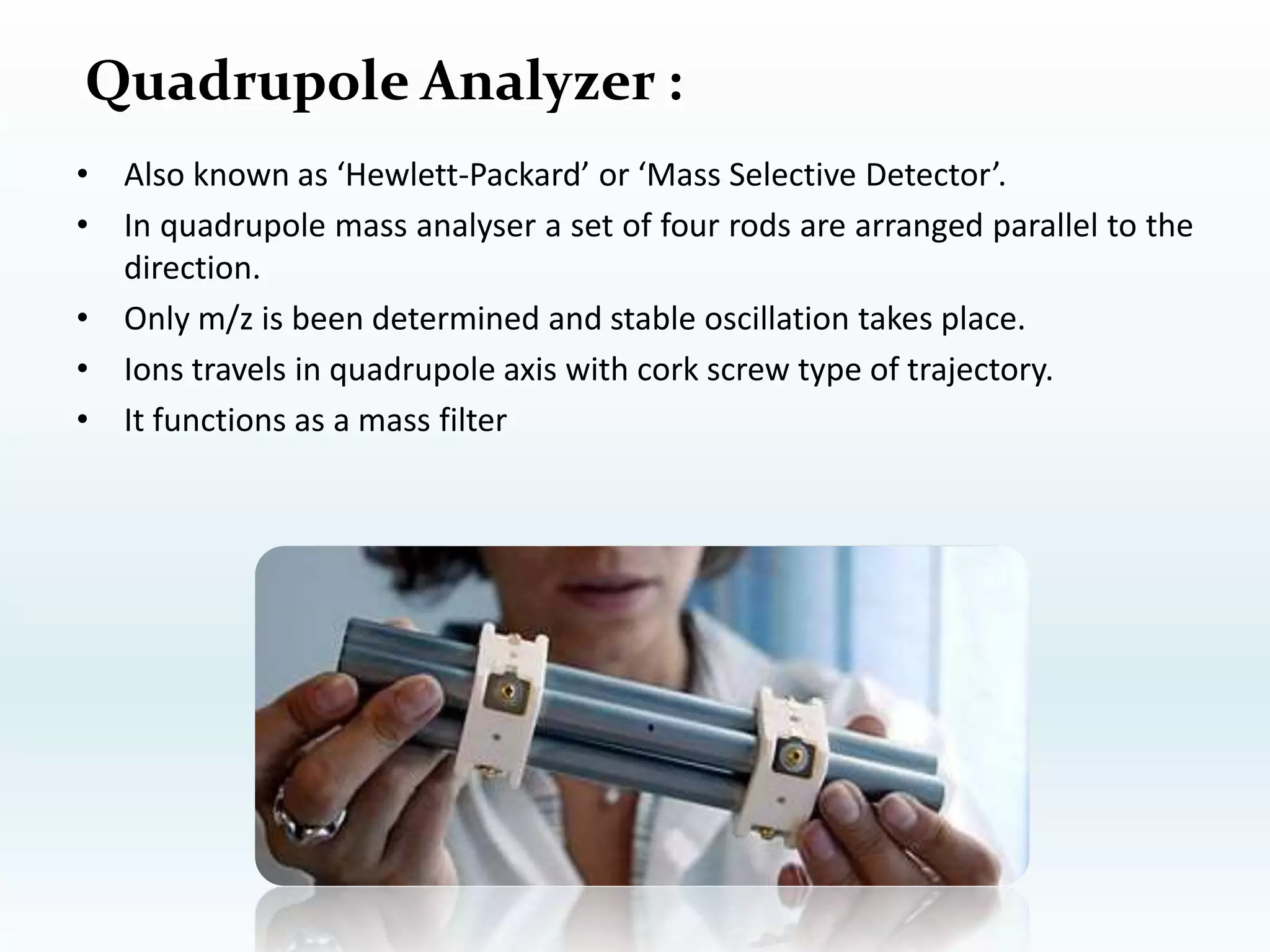 Gas chromatography mass spectrometry (GC-MS) | PPTX