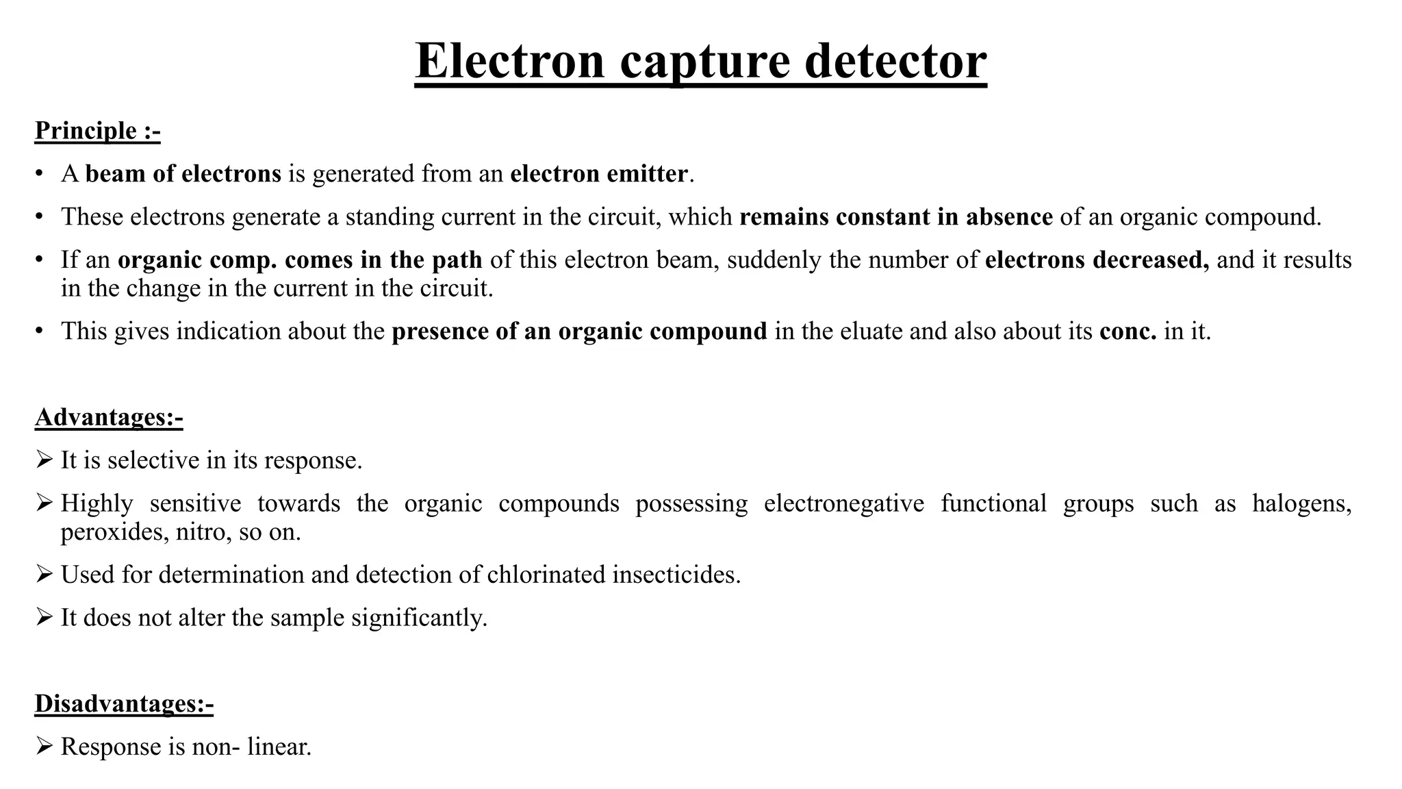GAS CHROMATOGRAPHY-Principle, Instrumentation Advantage and ...