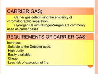 Gas chromatography | PPTX