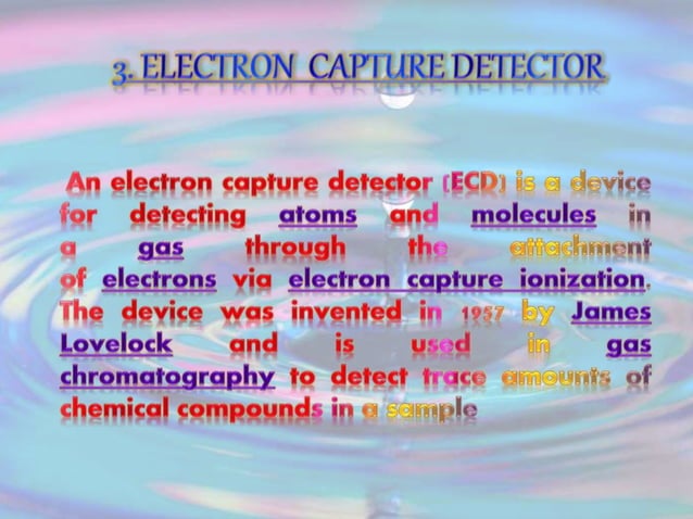 Gas chromatography detectors | PPTX