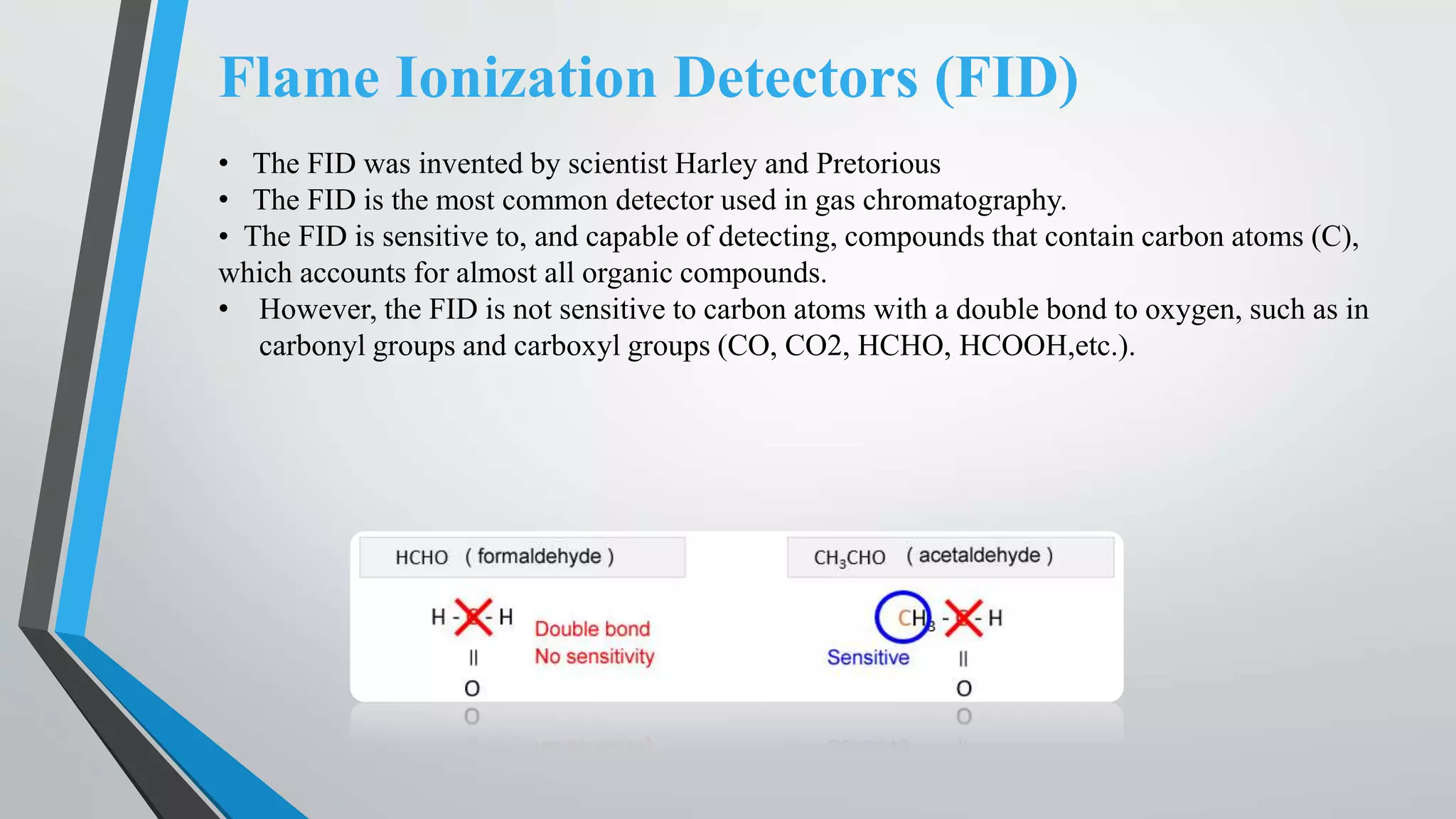 Gas chromatography detectors | PPTX