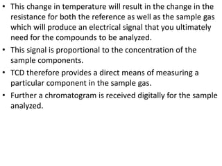 Gas chromatography detectors | PPTX