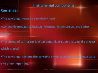 Gas chromatography [gc] | PPT