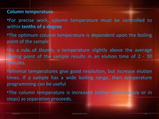 Gas chromatography [gc] | PPT