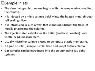 Gas chromatography (gc) | PPT