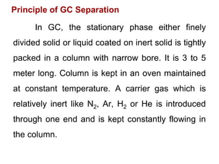 Gas chromatography | PPT
