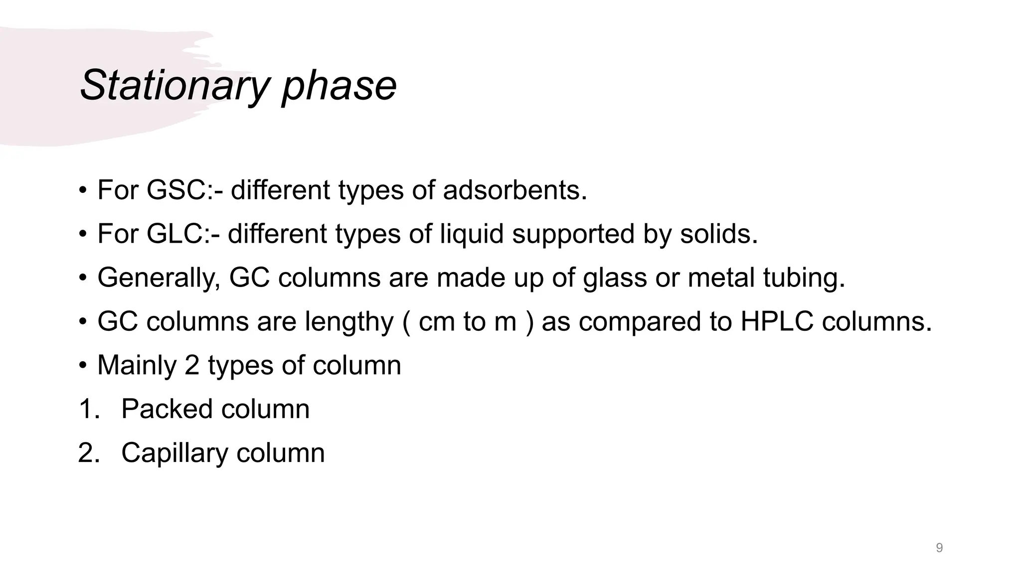 GAS CHROMATOGRAPHY(A PHYSICAL SEPARATION METHOD).pptx