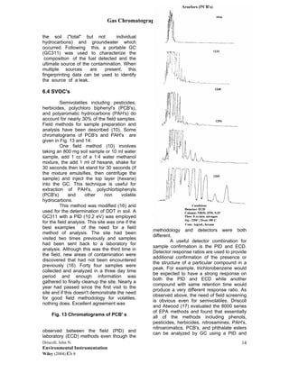 Gas chromatography in environmental analysis driscoll 2004 l | PDF