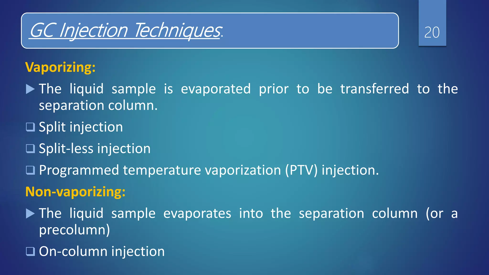 Gas chromatography instrumentation | PPTX