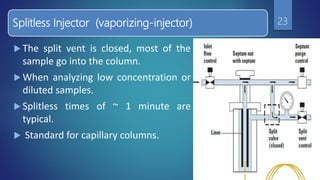Gas chromatography instrumentation | PPTX