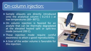 Gas chromatography instrumentation | PPTX