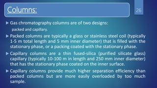 Gas chromatography instrumentation | PPTX