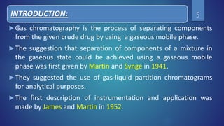 Gas chromatography instrumentation | PPTX