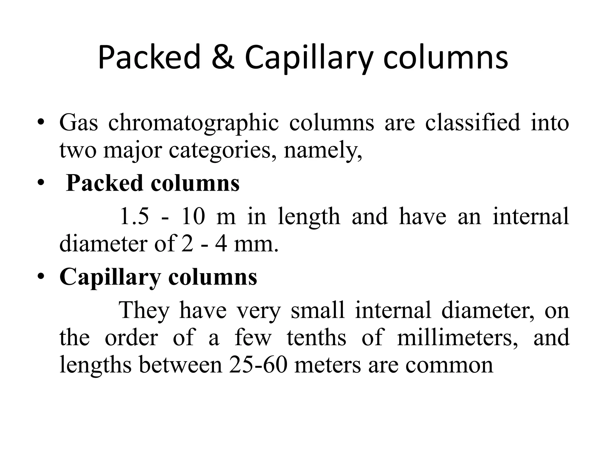 Gas chromatography lecture | PPTX