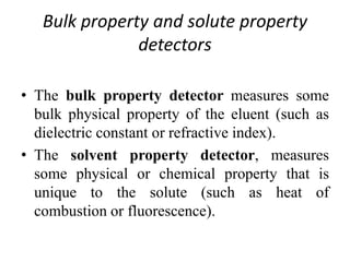 Gas chromatography lecture | PPTX