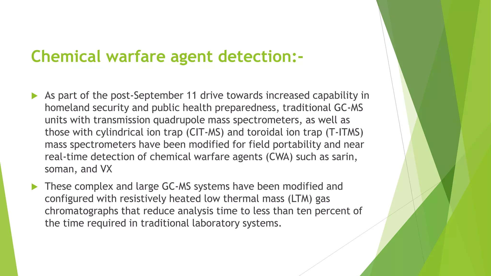 Gas chromatography-Mass spectrometry (GC-MS) | PPTX | Chemistry | Science