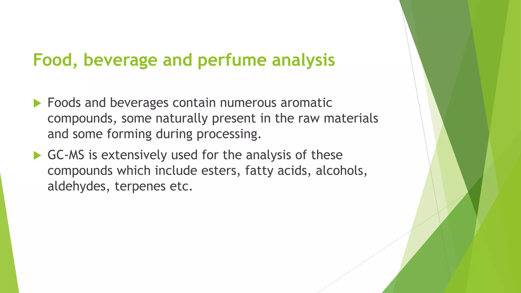 Gas chromatography-Mass spectrometry (GC-MS) | PPTX