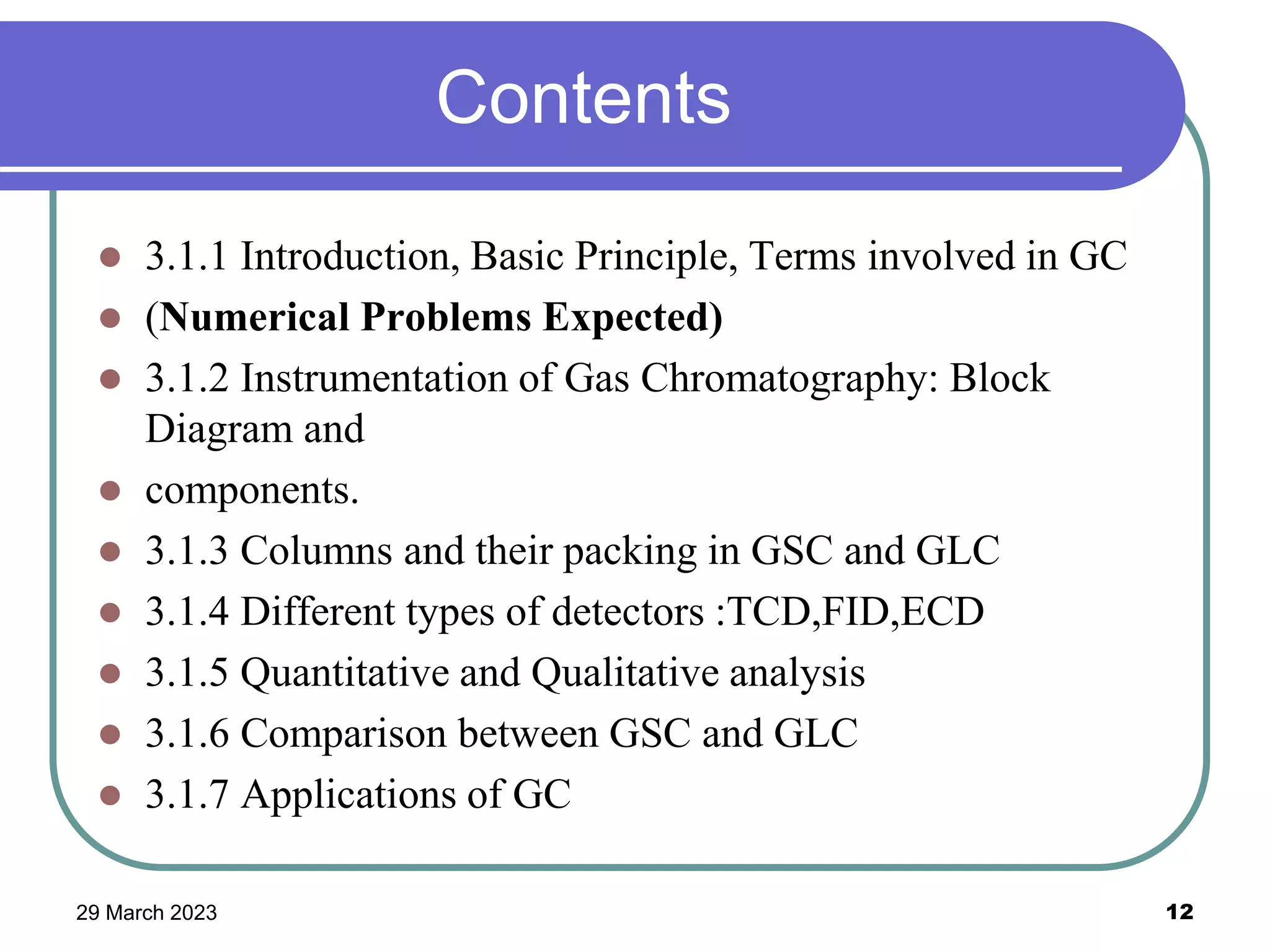Gas Chromatography PPT GCW.pptx