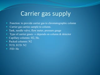 Gas chromatography | PPTX
