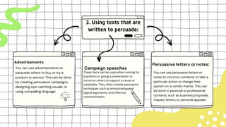 POWERPOINT PRESENTATION ABOUT Author's purpose | PPTX