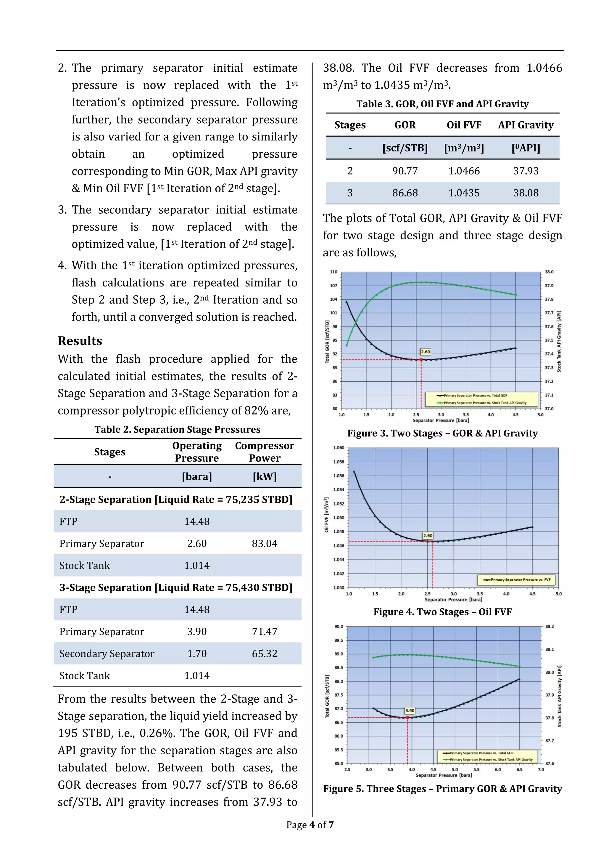 Gas Condensate Separation Stages – Design & Optimization | PDF