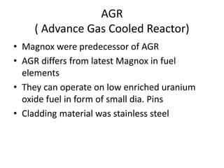Gas cooled reactors | PPTX