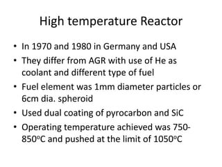 Gas cooled reactors | PPTX