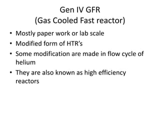 Gas cooled reactors | PPTX