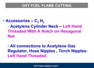 gas cutting process and its defination with workinbg | PPT