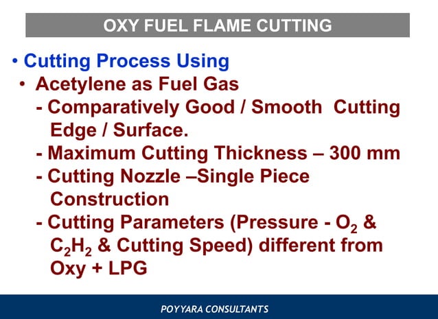 GAS CUTTING.ppt this presentation shows the requirement if gas cutting ...