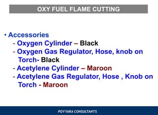GAS CUTTING.ppt this presentation shows the requirement if gas cutting ...