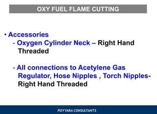 GAS CUTTING.ppt this presentation shows the requirement if gas cutting ...