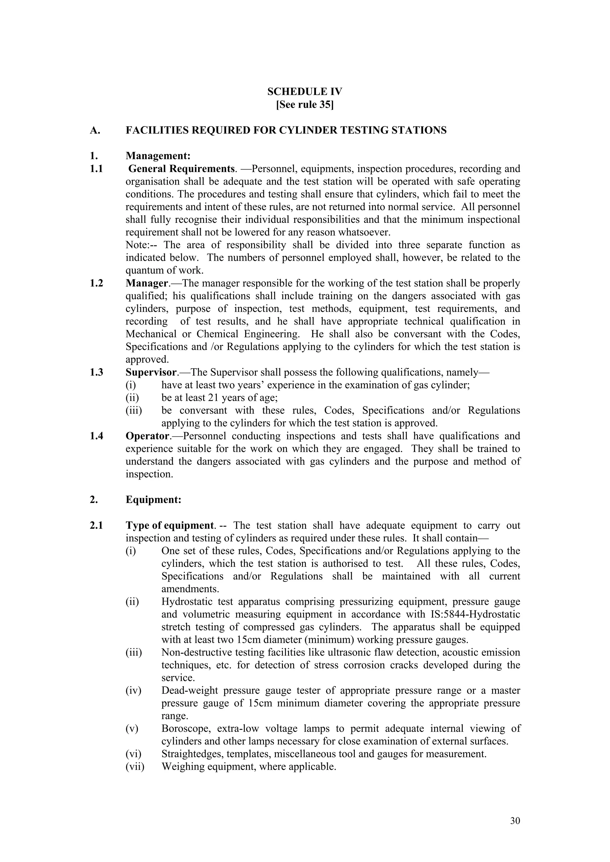 Gas cylinder rule_2004 | PDF