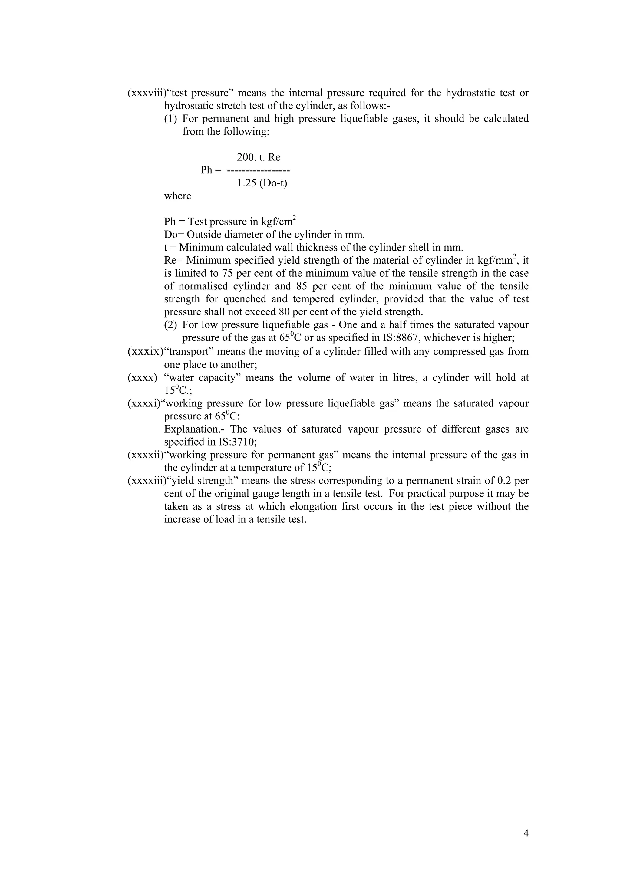 Gas cylinder rule_2004 | PDF