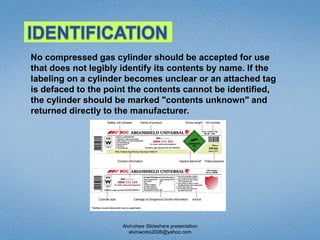 Gas cylinder safety | PPTX