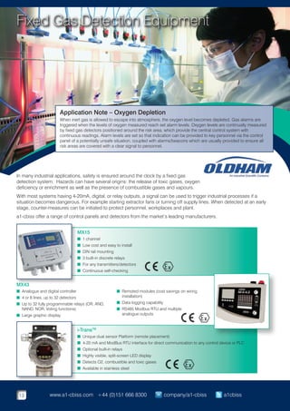 Gas detect. brochure may 2013 1 | PDF