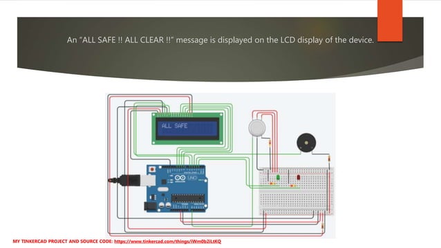 Gas Detection Alarm system using Arduino | PPTX