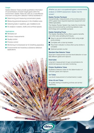 a1-cbiss Gas Detectors Brochure | PDF