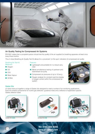 a1-cbiss Gas Detectors Brochure | PDF