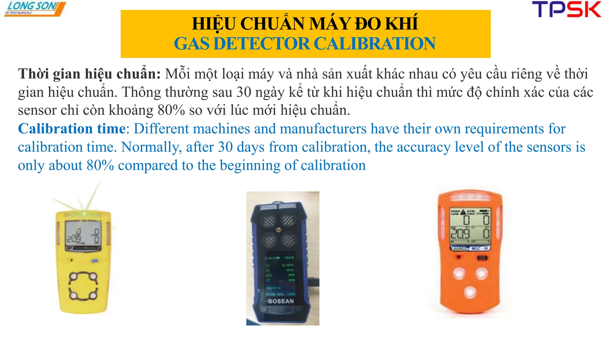 GAS DETECTOR AWAREENESS training for Long Son Project .pptx | Free Download