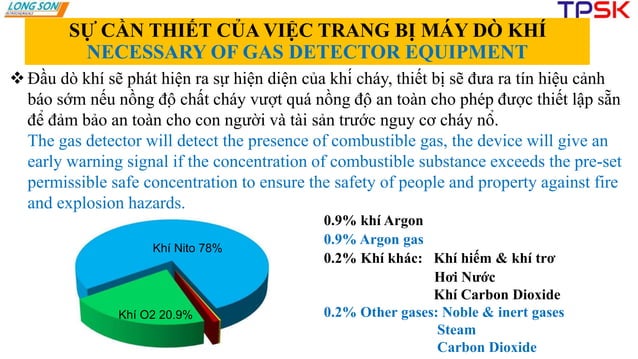 GAS DETECTOR AWAREENESS training for Long Son Project .pptx