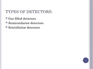 Gas filled detectors Nuclear Medicine.pptx