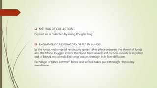 Gas diffusion in lung | PPTX