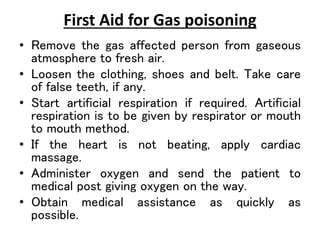 Gas disaster in steel industries | PPT